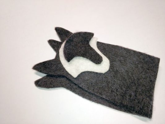 How To Make Felt Finger Puppets {+FREE WOLF Pattern} ⋆ Hello Sewing