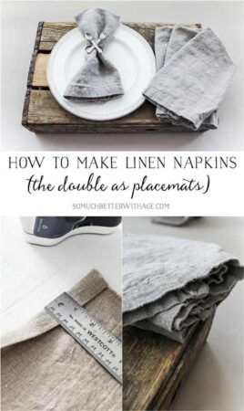 Linen Sewing Project Ideas – 40+ Free Patterns And Tutorials For Breezy ...