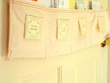 Free Wall Organizer Sewing Patterns [Creative Storage Solutions] ⋆ ...