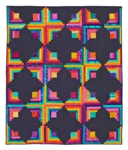 Log Cabin Quilt Patterns ⋆ Hello Sewing