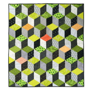 Tumbling Blocks Quilts Patterns [Traditional Methods And Modern Twists ...