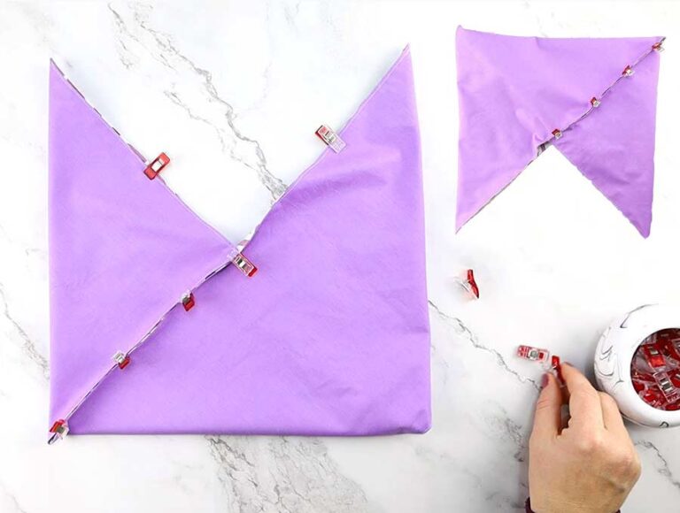 DIY Bento Bag | Origami Bag Pattern And Tutorial ⋆ Hello Sewing