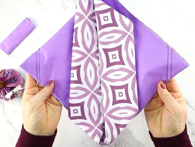 DIY Bento Bag | Origami Bag Pattern And Tutorial ⋆ Hello Sewing