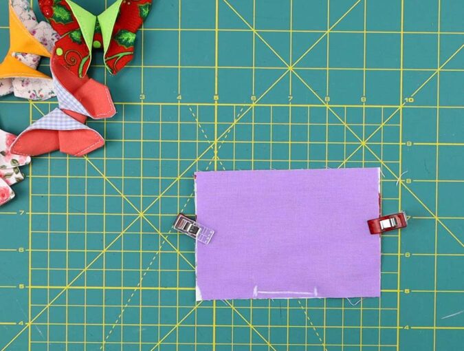 How To Make Fabric Butterflies In Minutes / Origami Fabric Tutorial ⋆ ...