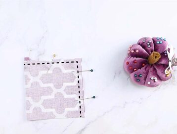 DIY Sewing Pattern Weights / Easy Triangular Fabric Weights (VIDEO) ⋆ ...