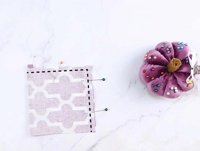 DIY Sewing Pattern Weights / Easy Triangular Fabric Weights (VIDEO) ⋆ ...