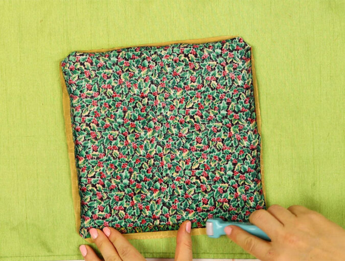 Quick And Easy Petal Drawstring Gift Bag ⋆ Hello Sewing