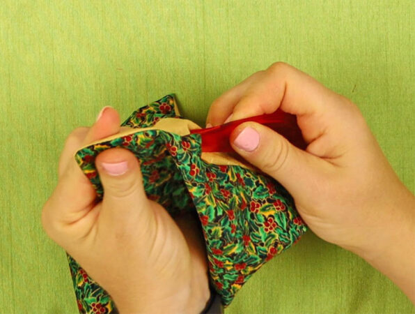 Quick And Easy Petal Drawstring Gift Bag ⋆ Hello Sewing