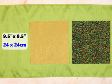 Quick And Easy Petal Drawstring Gift Bag ⋆ Hello Sewing