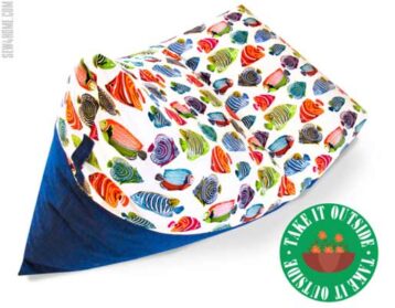 14 FREE Bean Bag Chair Sewing Patterns ⋆ Hello Sewing