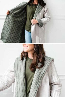 Quilted Jacket And Coat Sewing Patterns [FREE Pdfs And Tutorials] ⋆ ...