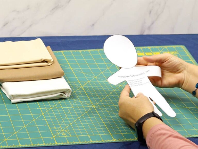 How To Make A Rag Doll (with FREE Pattern For Boy Or Girl) ⋆ Hello Sewing