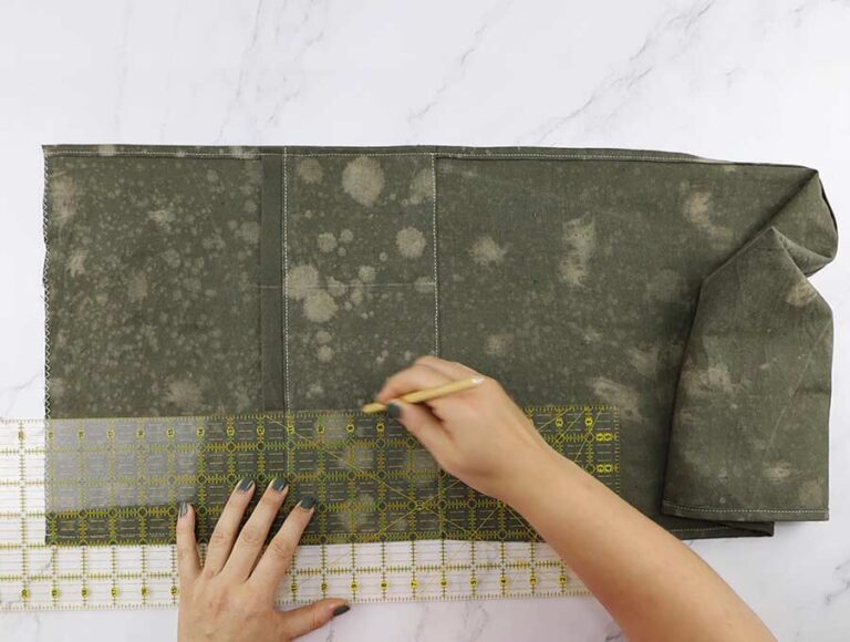 DIY Fabric Remote Control Holder - How To Sew An Armchair Caddy With 4 ...