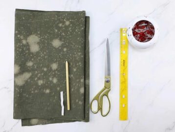 DIY Fabric Remote Control Holder - How To Sew An Armchair Caddy With 4 ...