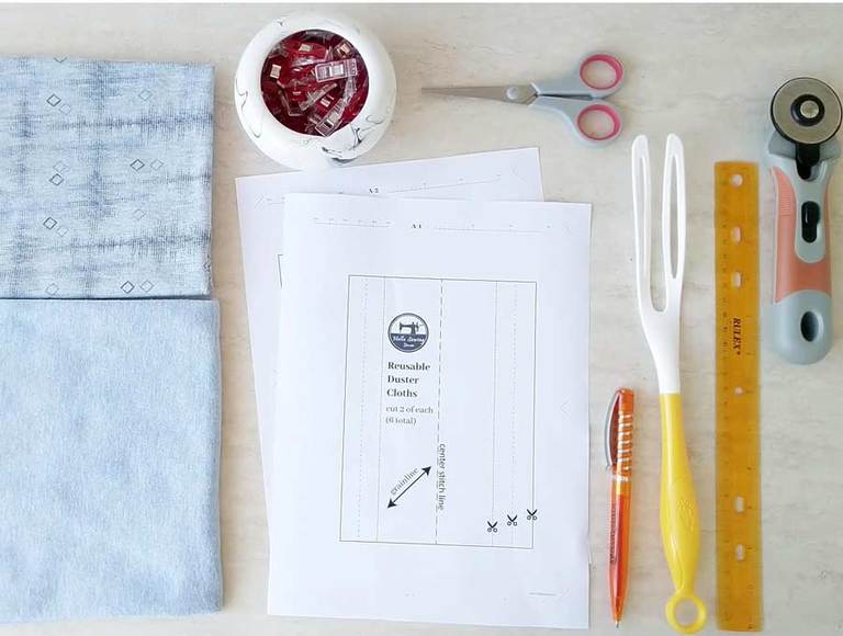 DIY Reusable Swiffer Duster Cloths [FREE Pattern + VIDEO Tutorial] ⋆ ...