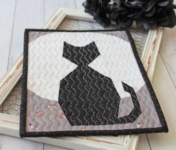 20+ Free Cat Quilt Patterns And Cat Quilt Blocks [Modern+Lovely] ⋆ ...