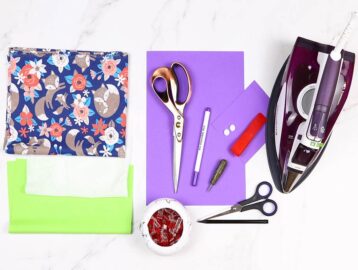 DIY Fabric Scissors Holder With FREE Scissors Case Pattern ⋆ Hello Sewing