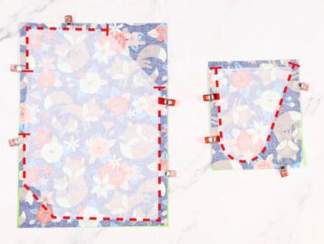 DIY Fabric Scissors Holder With FREE Scissors Case Pattern ⋆ Hello Sewing