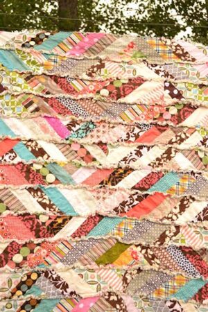 13+ Rag Quilt Patterns - Beautiful, Easy And FREE ⋆ Hello Sewing