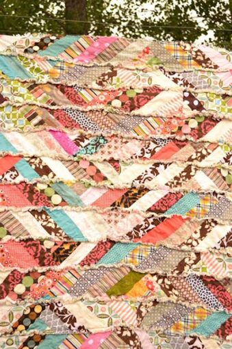 13+ Rag Quilt Patterns - Beautiful, Easy And FREE ⋆ Hello Sewing