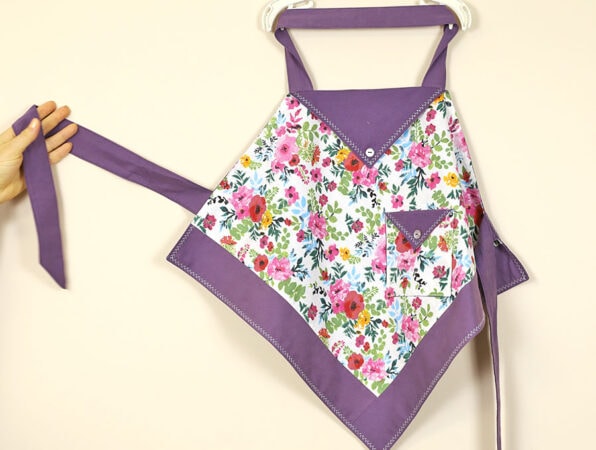 DIY Four Corners Apron With Free Pattern In 9 Sizes! [Kids And Adults ...