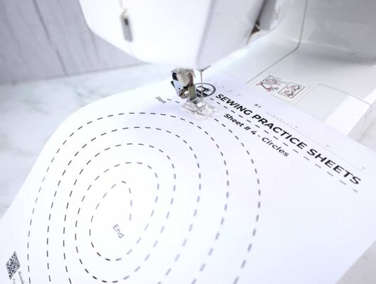 Printable Sewing Practice Sheets To Perfect Your Stitches ⋆ Hello Sewing
