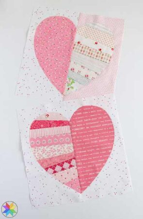 21+ Free Heart Quilt Patterns And Heart Quilt Blocks ⋆ Hello Sewing
