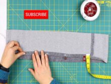 How To Make A DIY Steering Wheel Cover In 10 Minutes ⋆ Hello Sewing