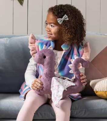 12+ Dragon Plush Patterns [FREE] ⋆ Hello Sewing