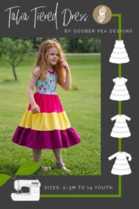 Free Tiered Dress Patterns ⋆ Hello Sewing