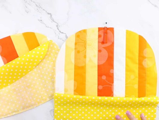 Free Tea Cozy Pattern - Teapot Cover To Keep The Tea Hot ⋆ Hello Sewing