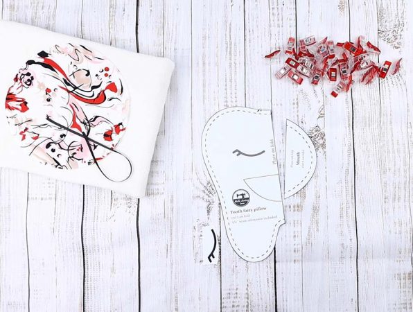 DIY Tooth Fairy Pillow Pattern | Tutorial And Video ⋆ Hello Sewing