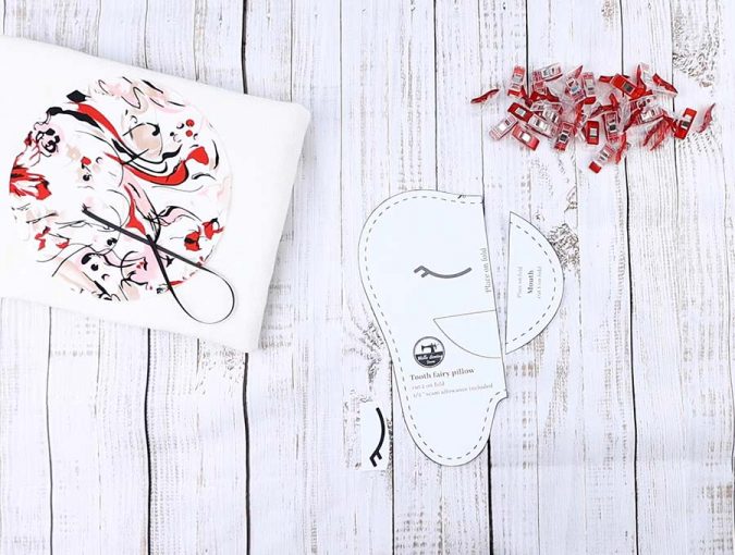 DIY Tooth Fairy Pillow Pattern | Tutorial And Video ⋆ Hello Sewing