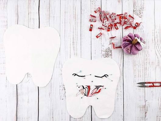 DIY Tooth Fairy Pillow Pattern | Tutorial And Video ⋆ Hello Sewing