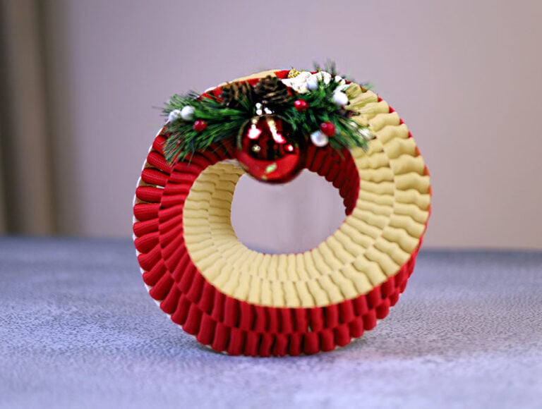 DIY Yin Yang Christmas Twisted Wreath // Simple Wreath Weaving ...