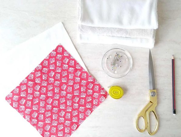 Unpaper Towels DIY: How To Make Reusable Paper Towels For Your Kitchen ⋆ Hello Sewing