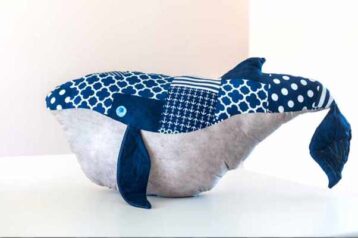 Whale Stuffed Animal Patterns ⋆ Hello Sewing