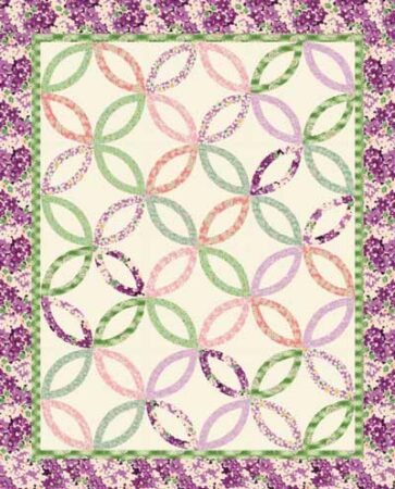 Free Double Wedding Ring Quilt Patterns ⋆ Hello Sewing