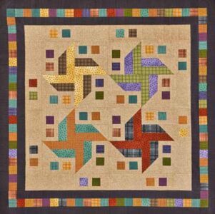 18+ Pinwheel Quilt Patterns ⋆ Hello Sewing