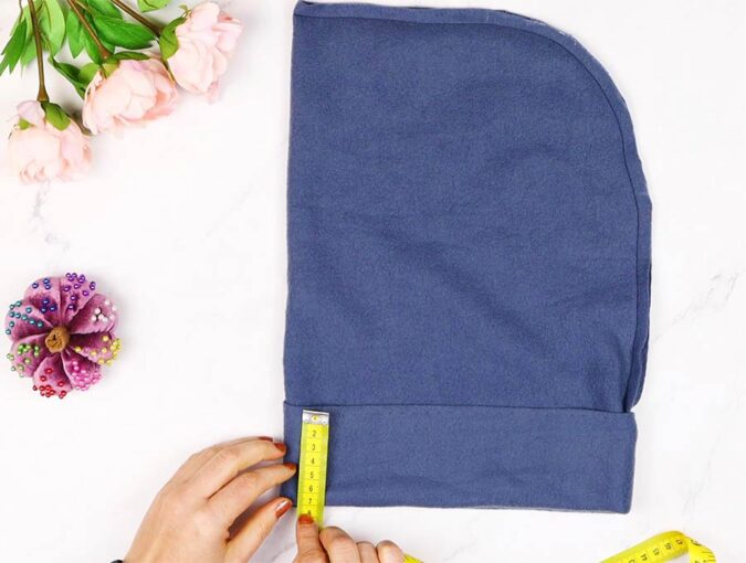 DIY Winter Hat With Pleats And Gathers ⋆ Hello Sewing