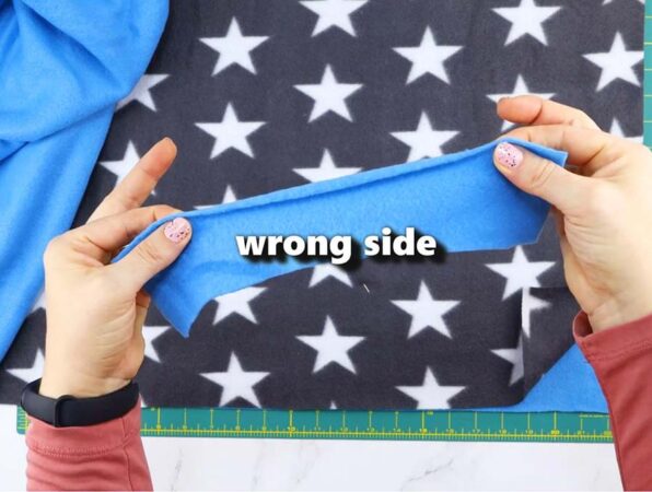 How To Make A No Sew Fleece Tie Blanket - 4 Different Ways To Tie ⋆ ...