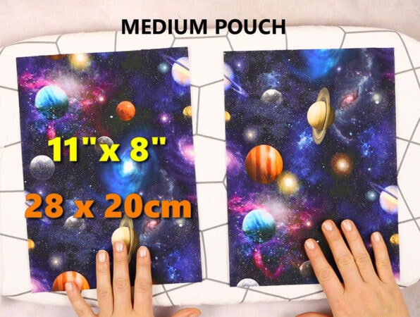 Zippered Box Pouch With NO Raw Edges [FREE Pattern In 3 Sizes] ⋆ Hello ...